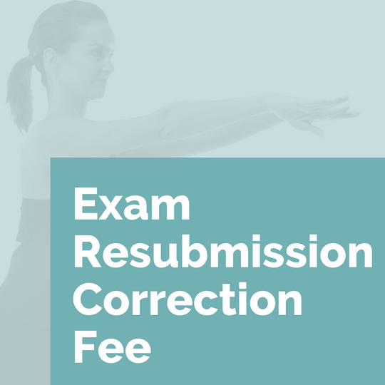 Exam Correction Fee – ESSENTRICS