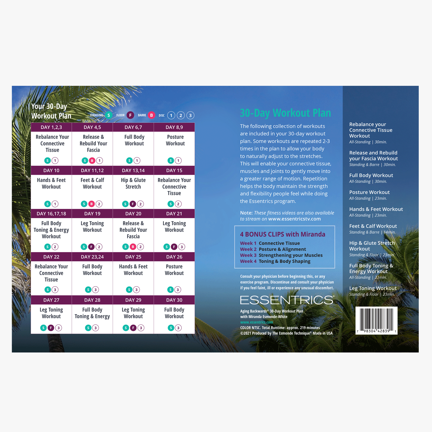 Essentrics Aging Backwards® 30-Day Program Kit – ESSENTRICS